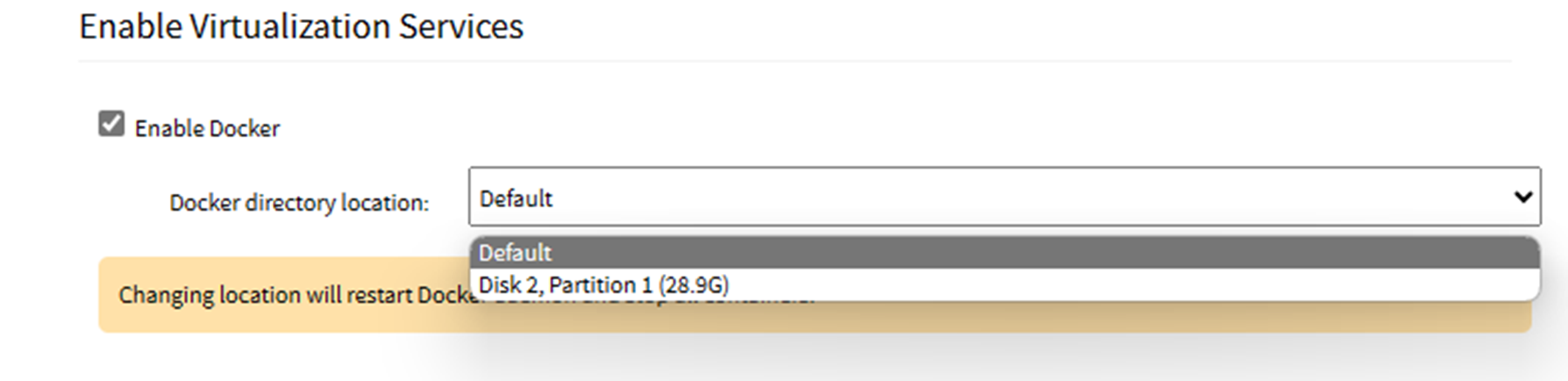 Customize docker data-root from Nodegrid UI Customize docker data-root from Nodegrid UI